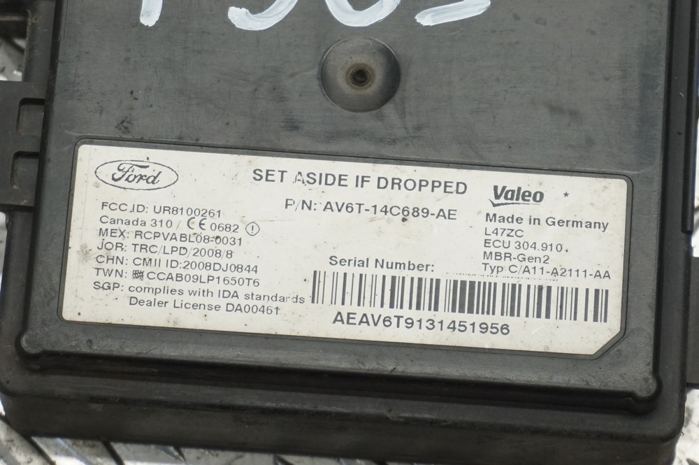 FORD FOCUS ST MK3 BLIS SENSOR AV6T-14C689-AE 2011-2015 FJ63 – Gala Motors