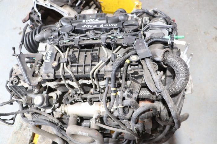 FORD FOCUS MK2 1.6 TDCI EURO 4 ENGINE COMPLETE G8DB 77000 MILES 2008 ...