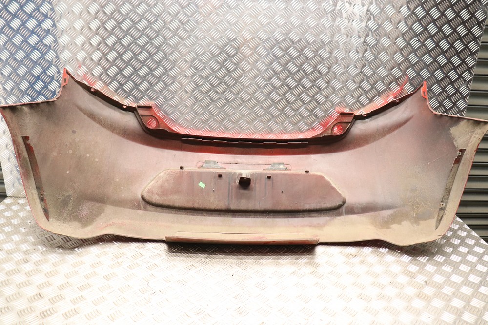 FORD KA MK2 REAR BUMPER COMPLETE IN FLAME RED (SEE PHOTOS) 2009-2016 ...