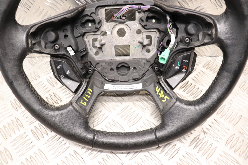 FORD FOCUS MK3 STEERING WHEEL WITH CRUISE VOICE CONTROLS 2011-2015 ...