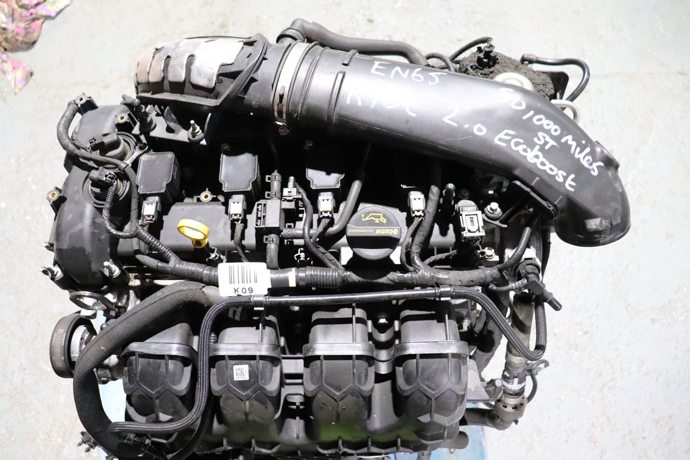 FORD FOCUS MK3 ST 2.0 ECOBOOST ENGINE COMPLETE R9DC 50000 MILES 2015 ...