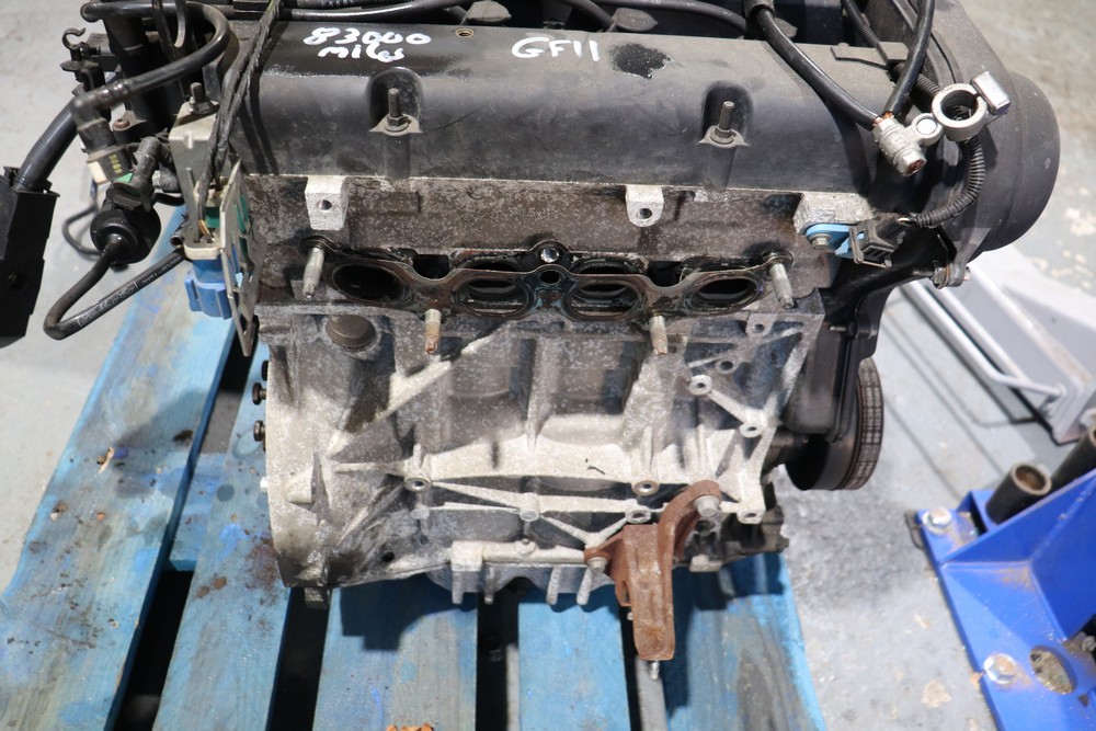 FORD FOCUS MK2 1.6 PETROL ENGINE COMPLETE SHDC 82000 MILES 2008-2011 ...