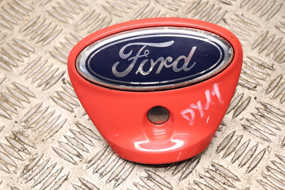 FORD KA MK2 TAILGATE BADGE TRIM BOOT OPEN SWITCH IN SUNSHINE RED 2009 ...