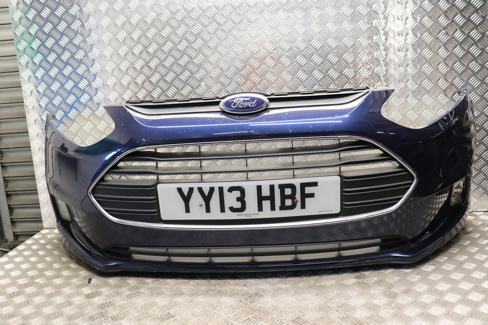 FORD B-MAX FRONT BUMPER COMPLETE IN INK BLUE (SEE PHOTOS) 2012-2017 ...