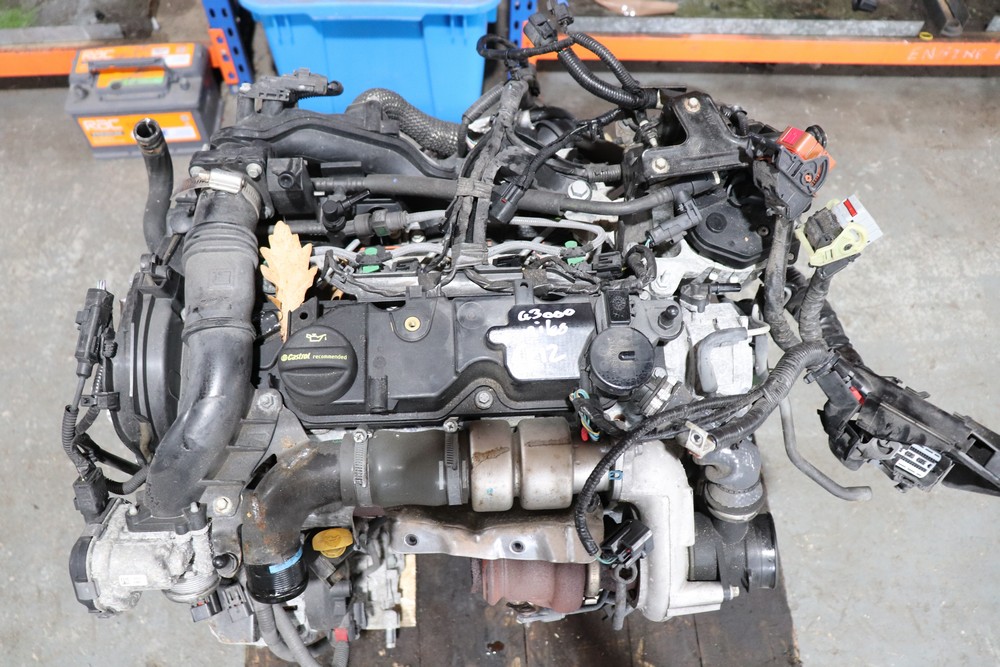 FORD FIESTA MK7 1.6 TDCI EURO 5 ENGINE COMPLETE TZJB 43000 MILES 2009 ...