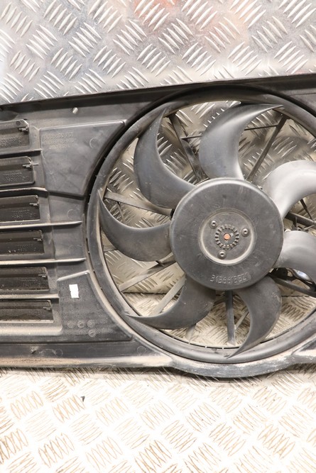 FORD FOCUS MK2 ST225 2.5 PETROL RADIATOR FAN WITH MODULE 2008-2011 YD10 ...