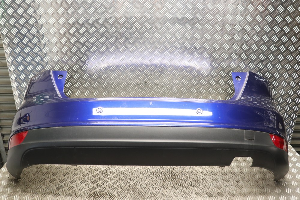 FORD FOCUS MK3 HATCHBACK REAR BUMPER COMPLETE IN DEEP IMPACT BLUE 2015 ...