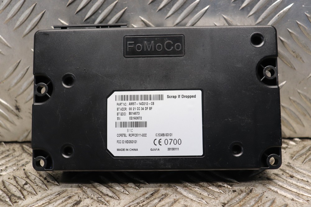 FORD FIESTA MK7 BLUETOOTH MODULE AM5T-14D212-CB 2013-2017 EO13U – Gala ...