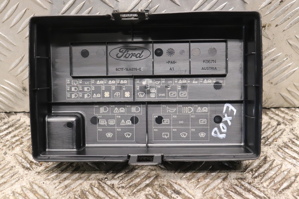 FORD TRANSIT MK7 ENGINE BAY FUSE BOX COVER LID 2006-2014 EX08-2 – Gala ...
