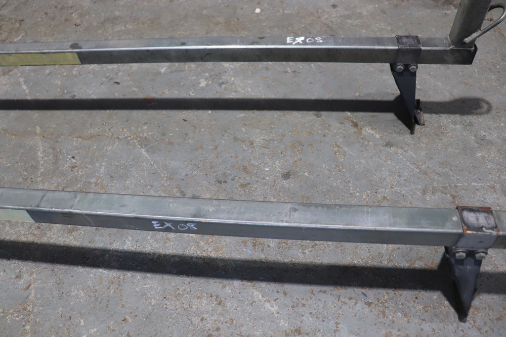 FORD TRANSIT MK7 ROOF BAR ROLLER RACK MAY FIT OTHER VANS 2006-2014 EX08 ...
