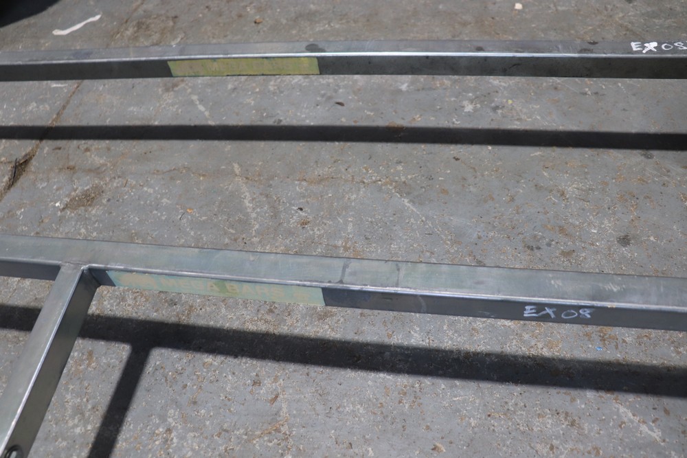 FORD TRANSIT MK7 ROOF BAR ROLLER RACK MAY FIT OTHER VANS 2006-2014 EX08 ...