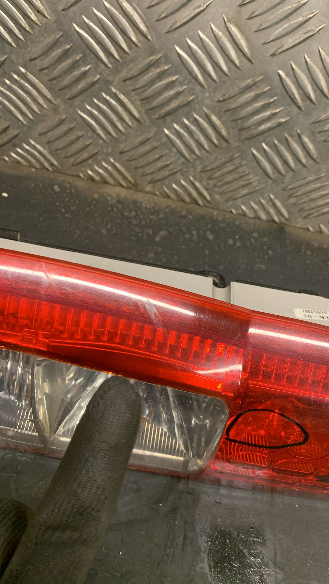 FORD TRANSIT MK7 NS REAR TAIL LIGHT CLUSTER (SEE PHOTOS) 2006-2014 EX08 ...