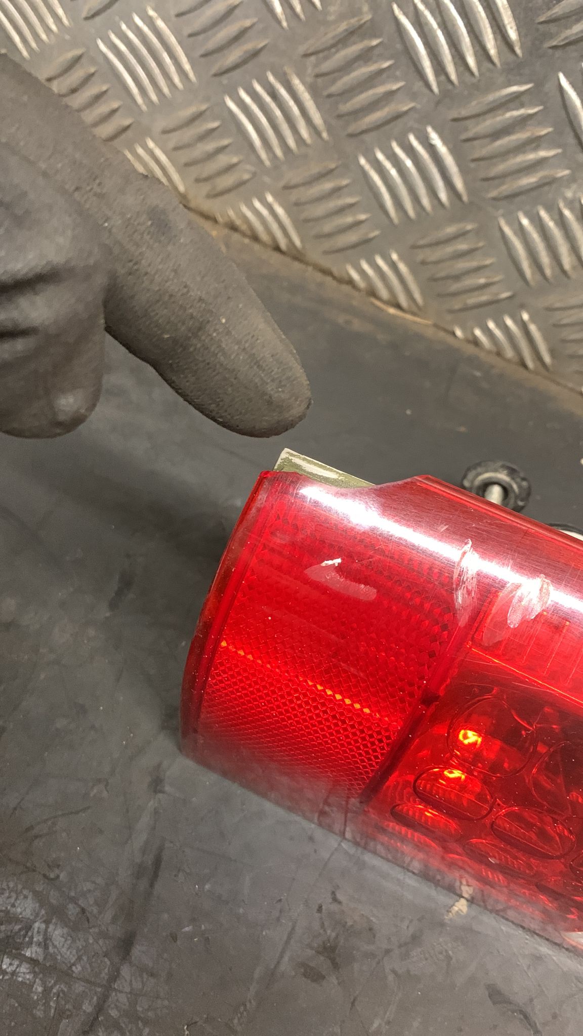 FORD TRANSIT MK7 NS REAR TAIL LIGHT CLUSTER (SEE PHOTOS) 2006-2014 EX08 ...