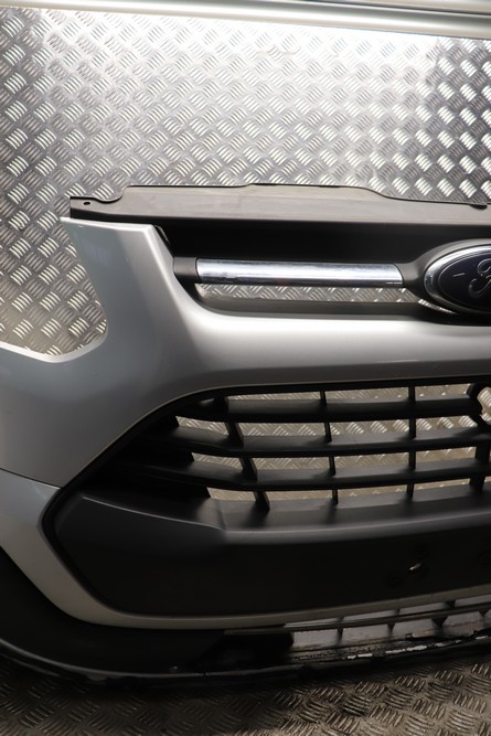 FORD TRANSIT CUSTOM MK8 FRONT BUMPER IN MOONDUST SILVER (SEE PHOTOS) 17 ...