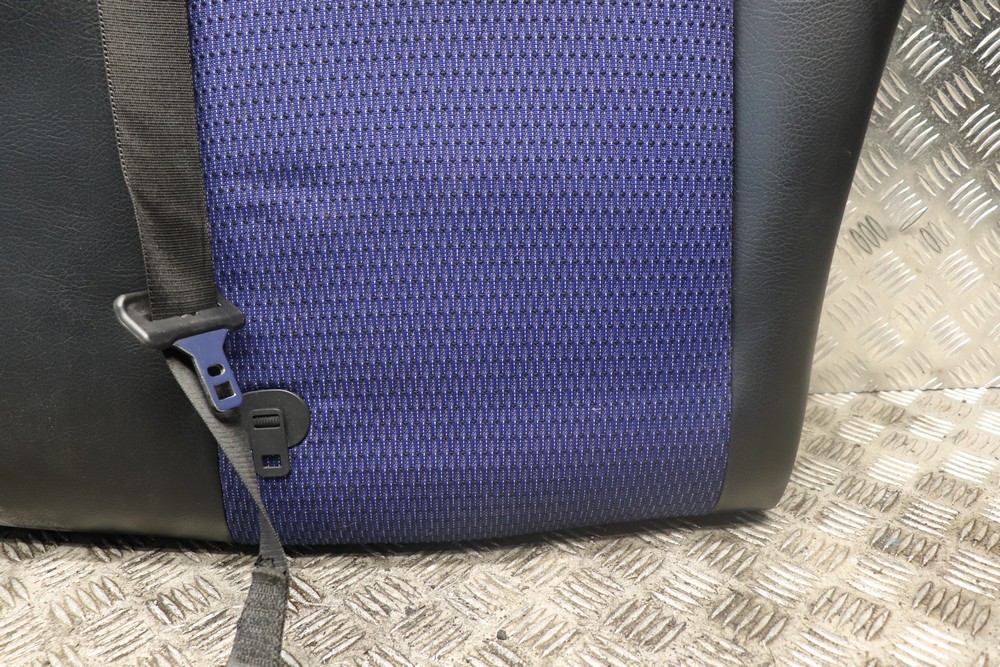 FIESTA ST150 NS REAR HALF LEATHER DOUBLE SEAT BACK REST (SEE PHOTOS) 05 ...