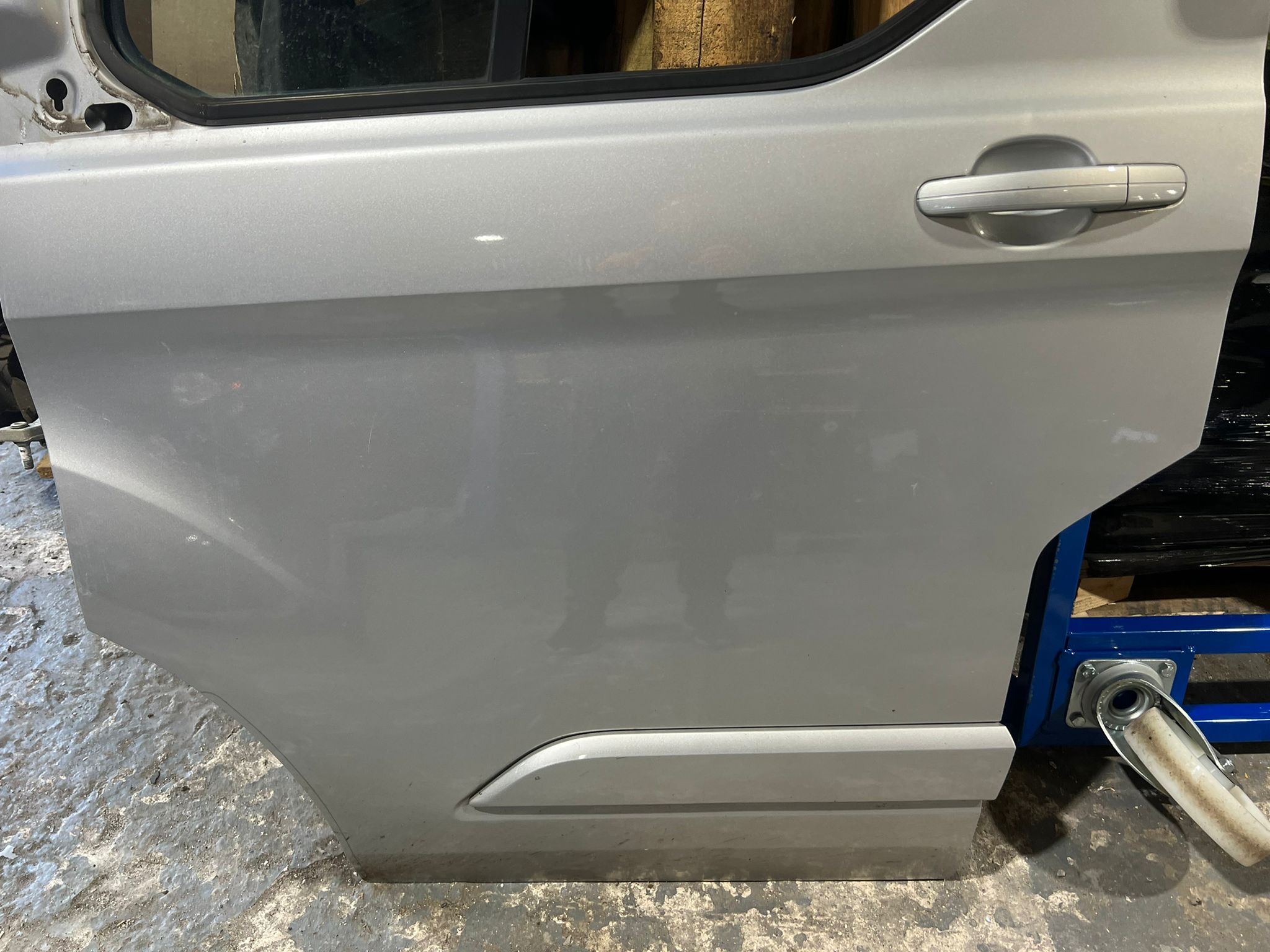 FORD TRANSIT CUSTOM MK8 NSF DOOR IN MOONDUST SILVER 2017-2018 WO17 ...