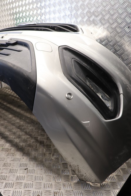 FORD TRANSIT CUSTOM MK8 FRONT BUMPER MOONDUST SILVER WITH SENSORS 2018 ...