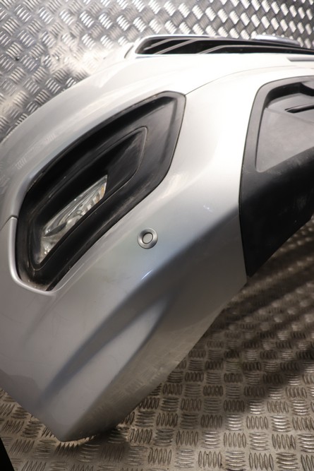 FORD TRANSIT CUSTOM MK8 FRONT BUMPER MOONDUST SILVER WITH SENSORS 2018 ...