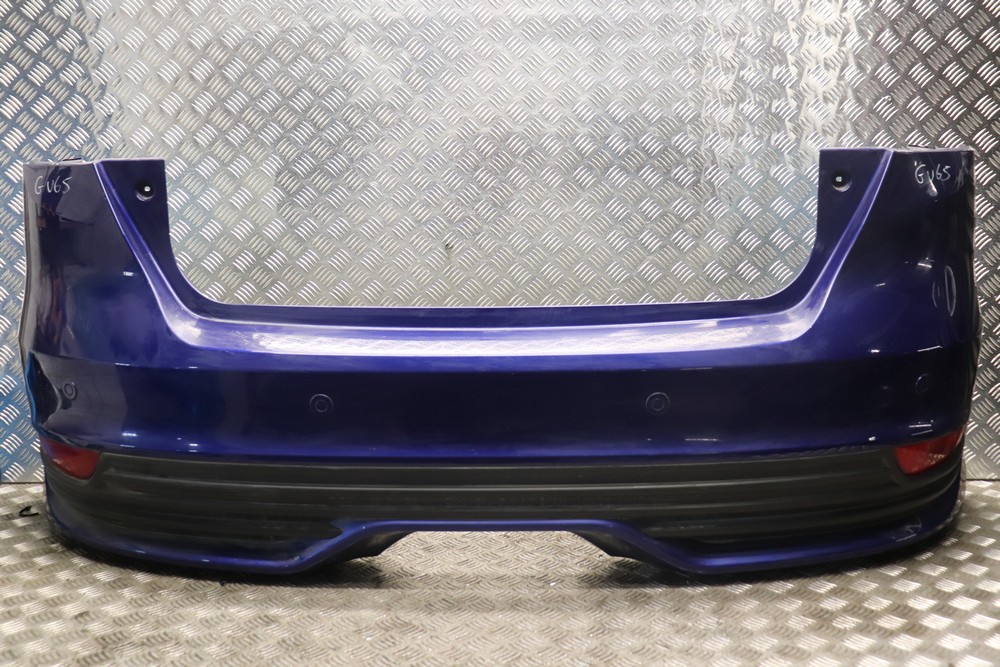 FORD FOCUS MK3 ST HATCHBACK REAR BUMPER IN DEEP IMPACT BLUE 2015-2018 ...