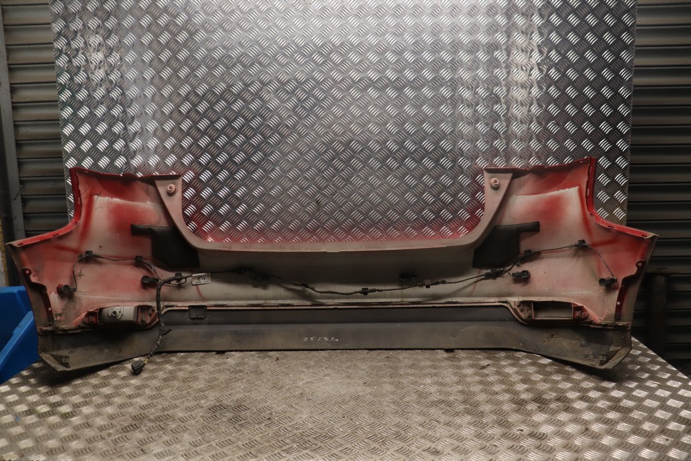 FORD FOCUS MK3 HATCHBACK REAR BUMPER IN RED CANDY TINT 2015-2018 EA15 ...