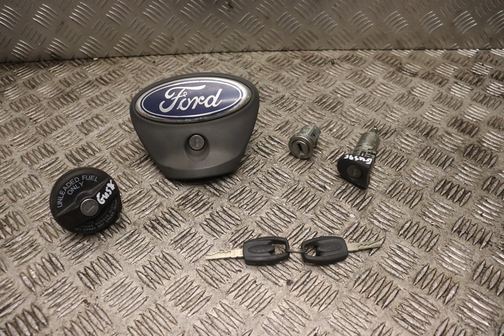 FORD KA MK2 KEY DOOR BOOT IGNITION TANK LOCK IN STROBE GREY 2009-2016 ...