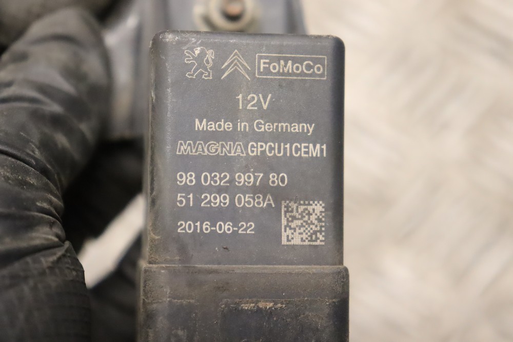 FORD FIESTA MK7 1.5 TDCI GLOWPLUG RELAY 9803299780 2013-2017 YO16 ...