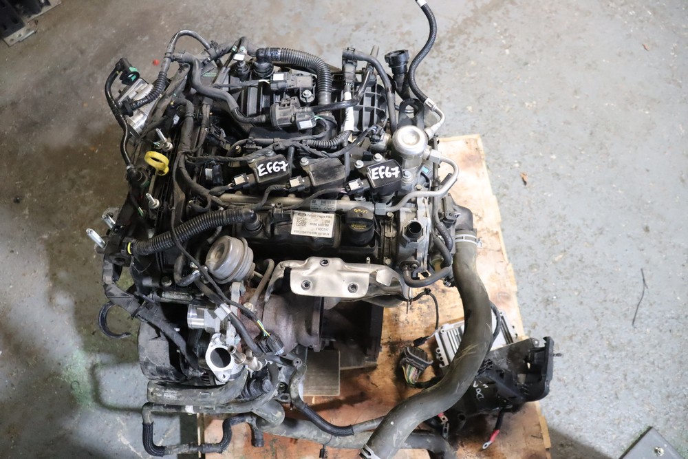 FORD FIESTA MK8 1.0 ECOBOOST ENGINE COMPLETE M1JM 18000 MILES 2017-2021 ...