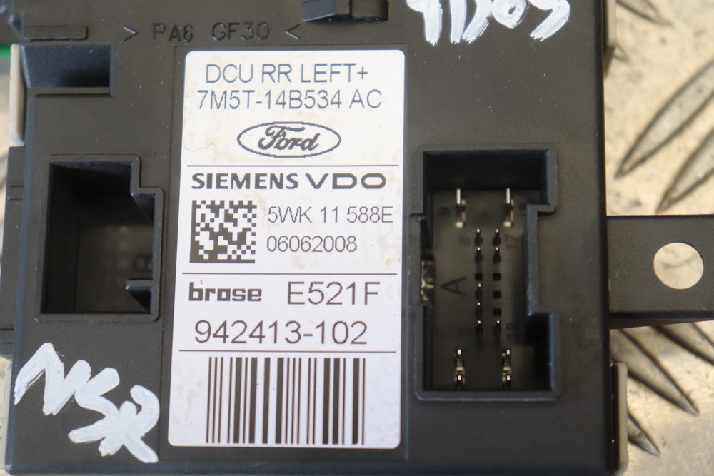 FORD KUGA MK1 NSR REAR DOOR MODULE 7M5T-14B534-AC 2008-2012 YD09 – Gala ...