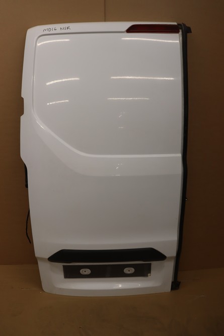 FORD TRANSIT CUSTOM MK8 NS REAR DOOR FROZEN WHITE SWB (SEE PHOTOS) 2013 ...