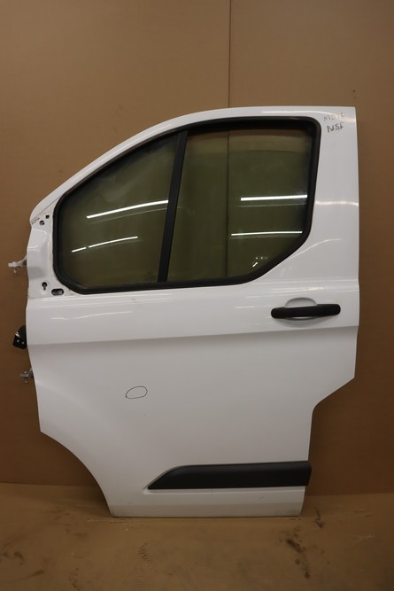 FORD TRANSIT CUSTOM MK8 NSF FRONT DRIVER DOOR FROZEN WHITE(SEE PHOTO)13 ...