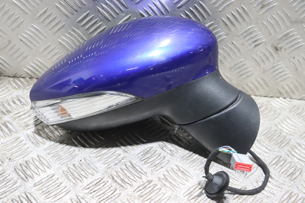 FORD FIESTA MK7 ST180 OS WING MIRROR POWER FOLD IN SPIRIT BLUE 2013 ...