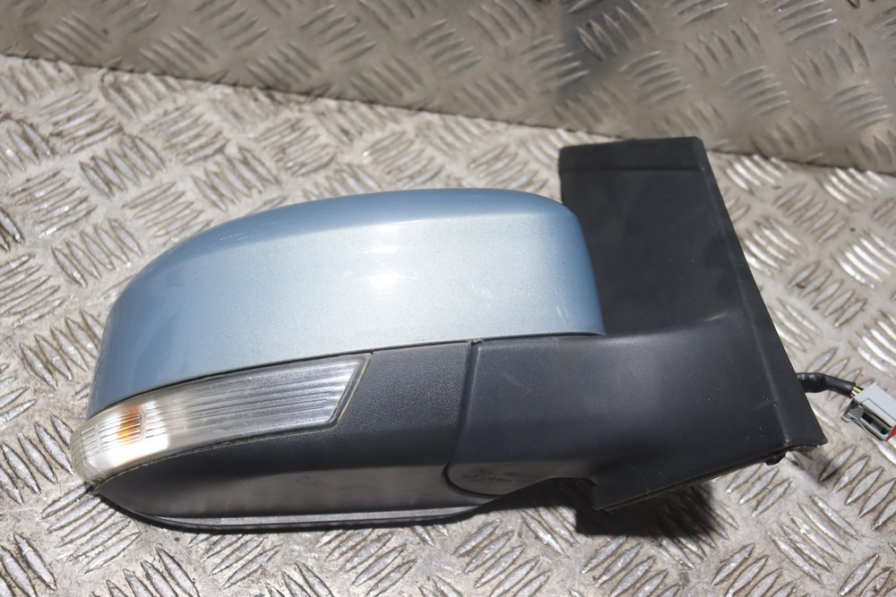 FORD FOCUS MK2 OS WING MIRROR MANUAL FOLD IN AVALON BLUE 2008-2011 ...