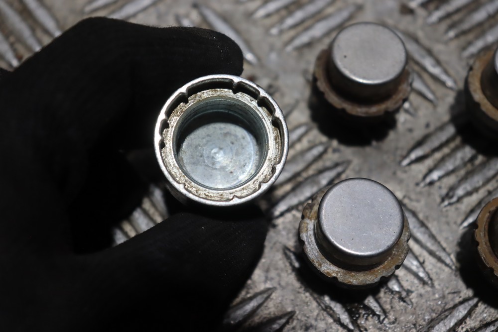 FORD FOCUS MK3 ALLOY WHEEL LOCKING WHEEL NUTS WITH KEY 2015-2018 CK64Z ...