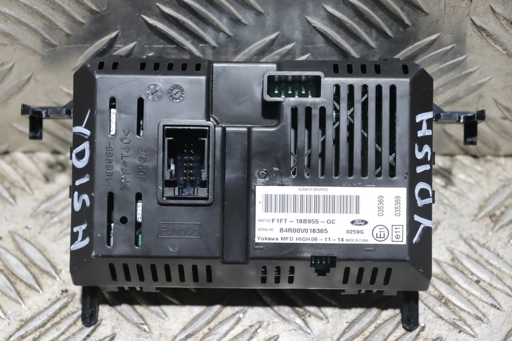 FORD FOCUS MK3 DISPLAY SCREEN F1FT-18B955-GC 2015-2018 YD15H – Gala Motors