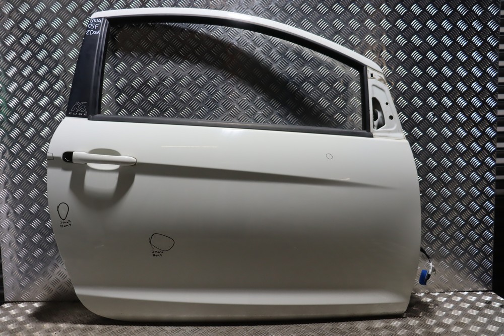 FORD KA MK2 OSF DOOR IN CRYSTAL WHITE (DENTS,SEE PHOTOS) 2009-2016 BK14 ...