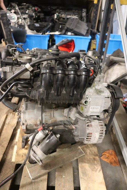 FORD KA MK2 1.2 PETROL EURO 5 ENGINE COMPLETE 63000 MILES 2009-2016 ...