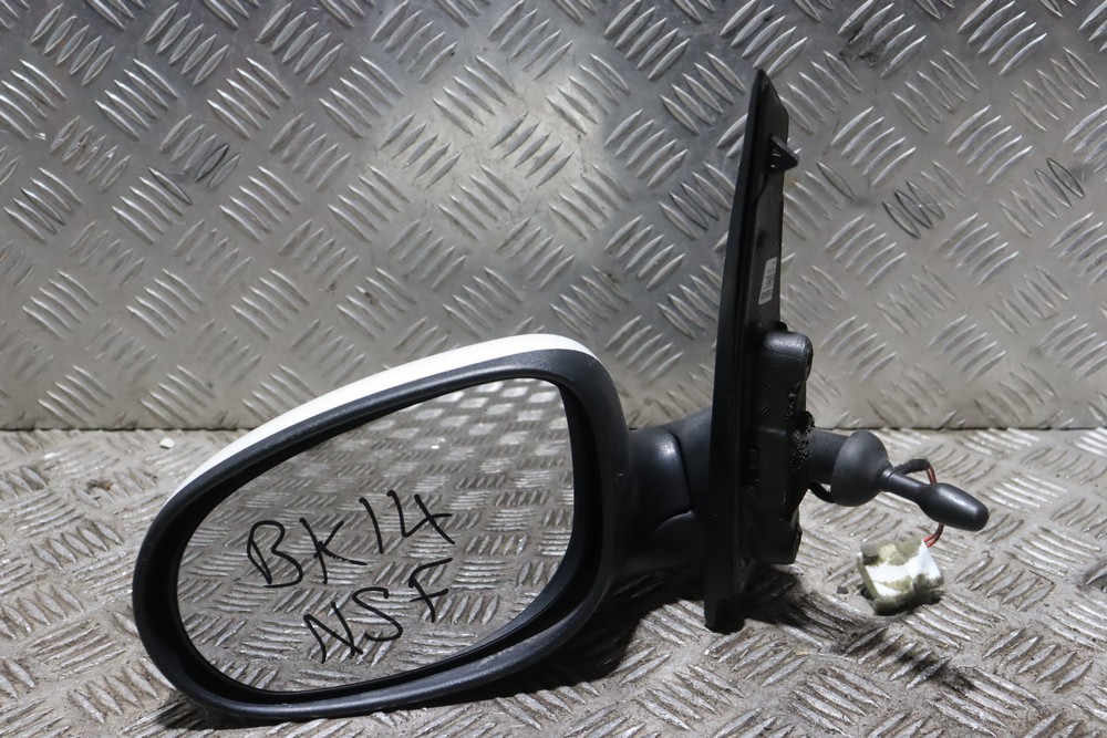 FORD KA MK2 NS WING MIRROR IN CRYSTAL WHITE (SEE PHOTOS) 2009-2016 BK14 – Gala Motors