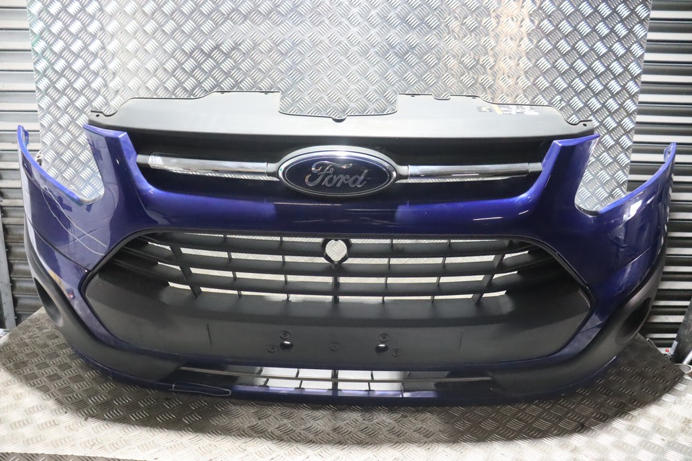 FORD TRANSIT CUSTOM MK8 FRONT BUMPER DEEP IMPACT BLUE (SEE PHOTOS) 2017 ...
