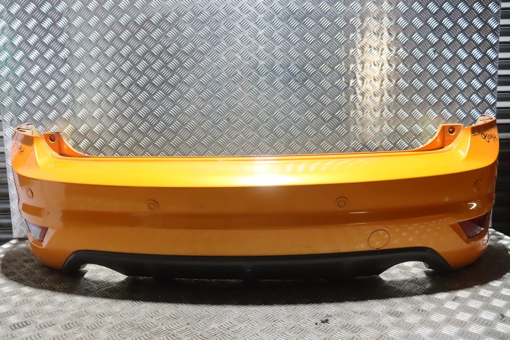 FORD FOCUS MK2 HATCHBACK ST225 REAR BUMPER ELECTRIC ORANGE 3DR 2008 ...