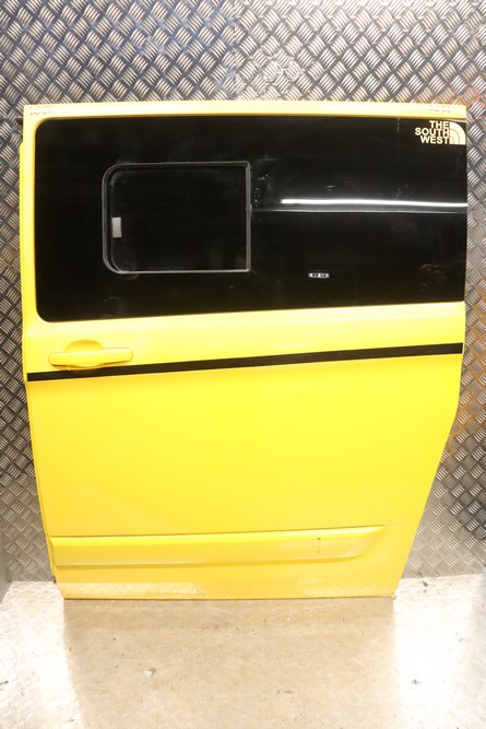 FORD TRANSIT CUSTOM MK8 NSR REAR SLIDING DOOR AA YELLOW SEE PHOTOS 2017 ...
