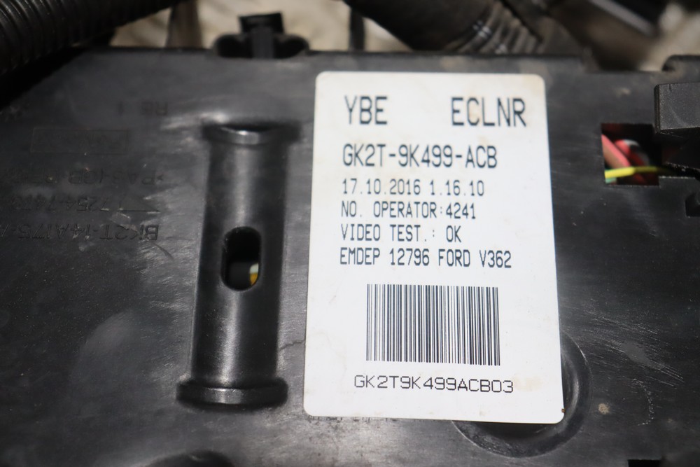 FORD TRANSIT CUSTOM MK8 2.0ECOBLUE EURO 6 ENGINE BAY FUSE BOX LOOM 2017 ...