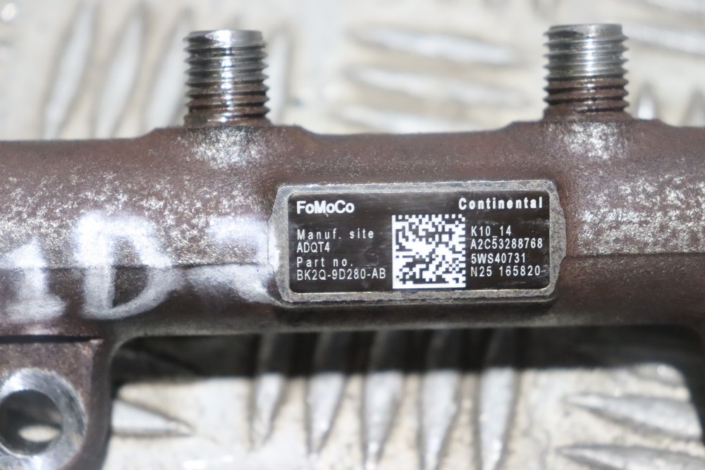 FORD TRANSIT CUSTOM MK8 2.2 TDCI EURO5 FUEL RAIL BK2Q-9D280-AB 2013 ...