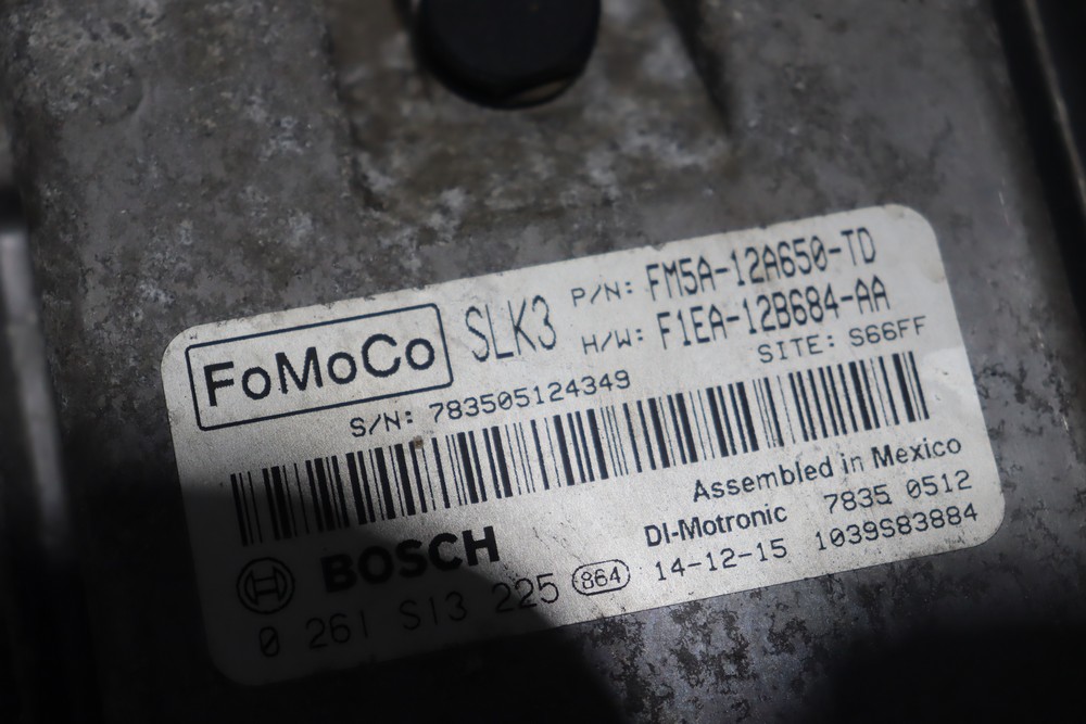 FORD FOCUS MK3 ST 2.0 ECOBOOST EURO6 ENGINE ECU FM5A-12A650-TD 2015 ...