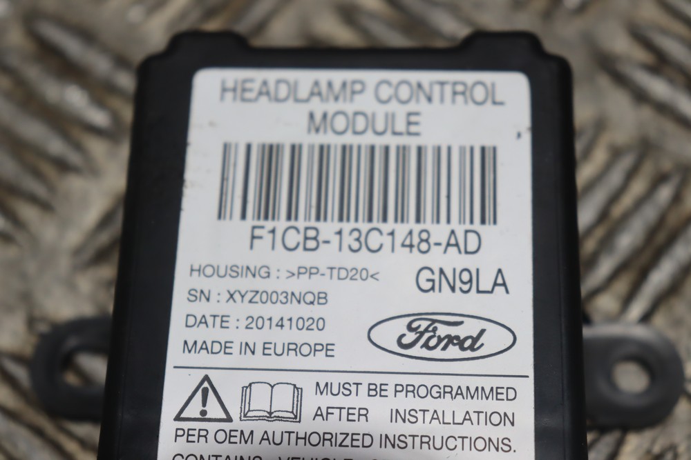 FORD FOCUS MK3 HEADLIGHTS CONTROL MODULE F1CB-13C148-AD 2015-2018 EJ64H ...