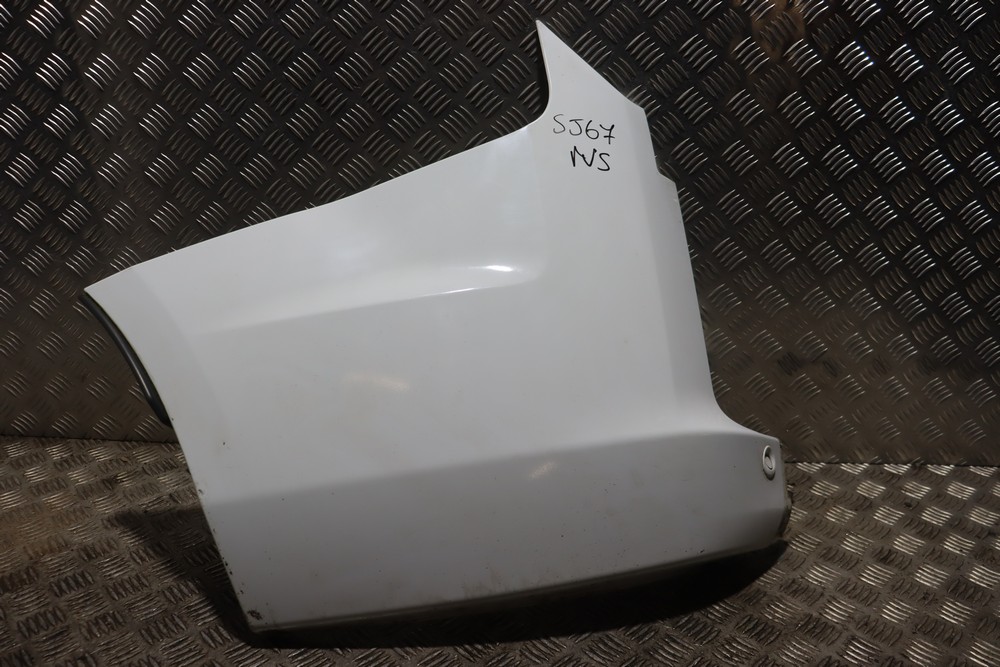 FORD TRANSIT CUSTOM MK8 NS REAR BUMPER CORNER PANEL FROZEN WHITE 2017 ...