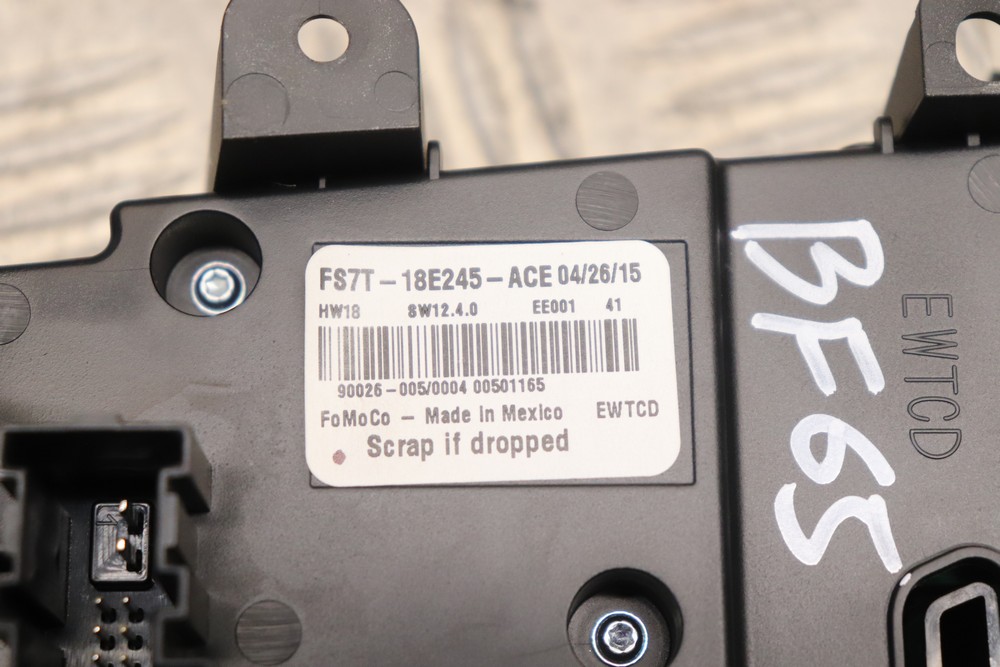 FORD MONDEO MK5 A/C CONTROLS SCREEN SURROUND FASCIA TRIM 2015-2018 BF65 ...