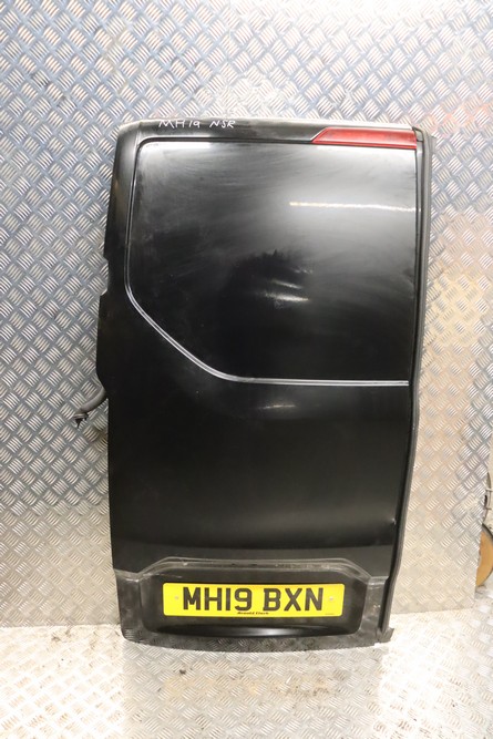 FORD TRANSIT CUSTOM MK8 NSR REAR DOOR IN SHADOW BLACK (SEE PHOTOS) 2018 ...