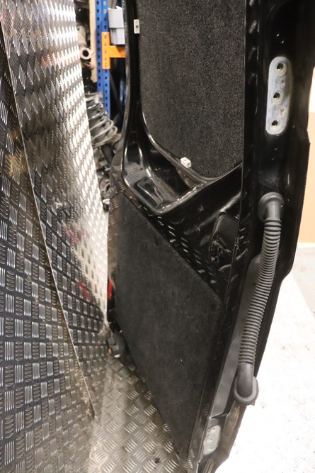 FORD TRANSIT CUSTOM MK8 NSR REAR DOOR IN SHADOW BLACK (SEE PHOTOS) 2018 ...