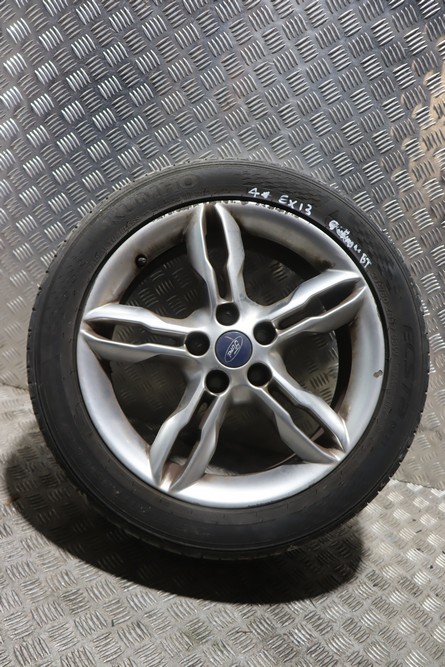 FORD C-MAX MK2 GRAND R17 ALLOY WHEEL WITH BAD TYRE 2011-2015 EX13-4 ...