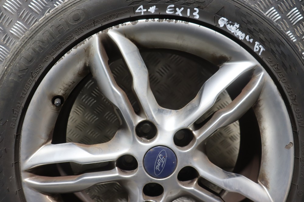 FORD C-MAX MK2 GRAND R17 ALLOY WHEEL WITH BAD TYRE 2011-2015 EX13-4 ...